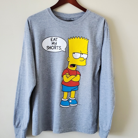 Bart Simpson | Shirts | Bart Simpson Long Sleeve Tee | Poshmark